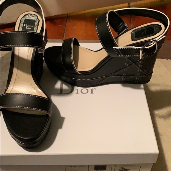 Dior | Shoes | Christian Dior Yacht Wedges | Poshmark